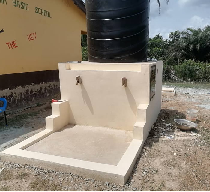 Pipe Borne water Installation - SANITREE GHANA LTD